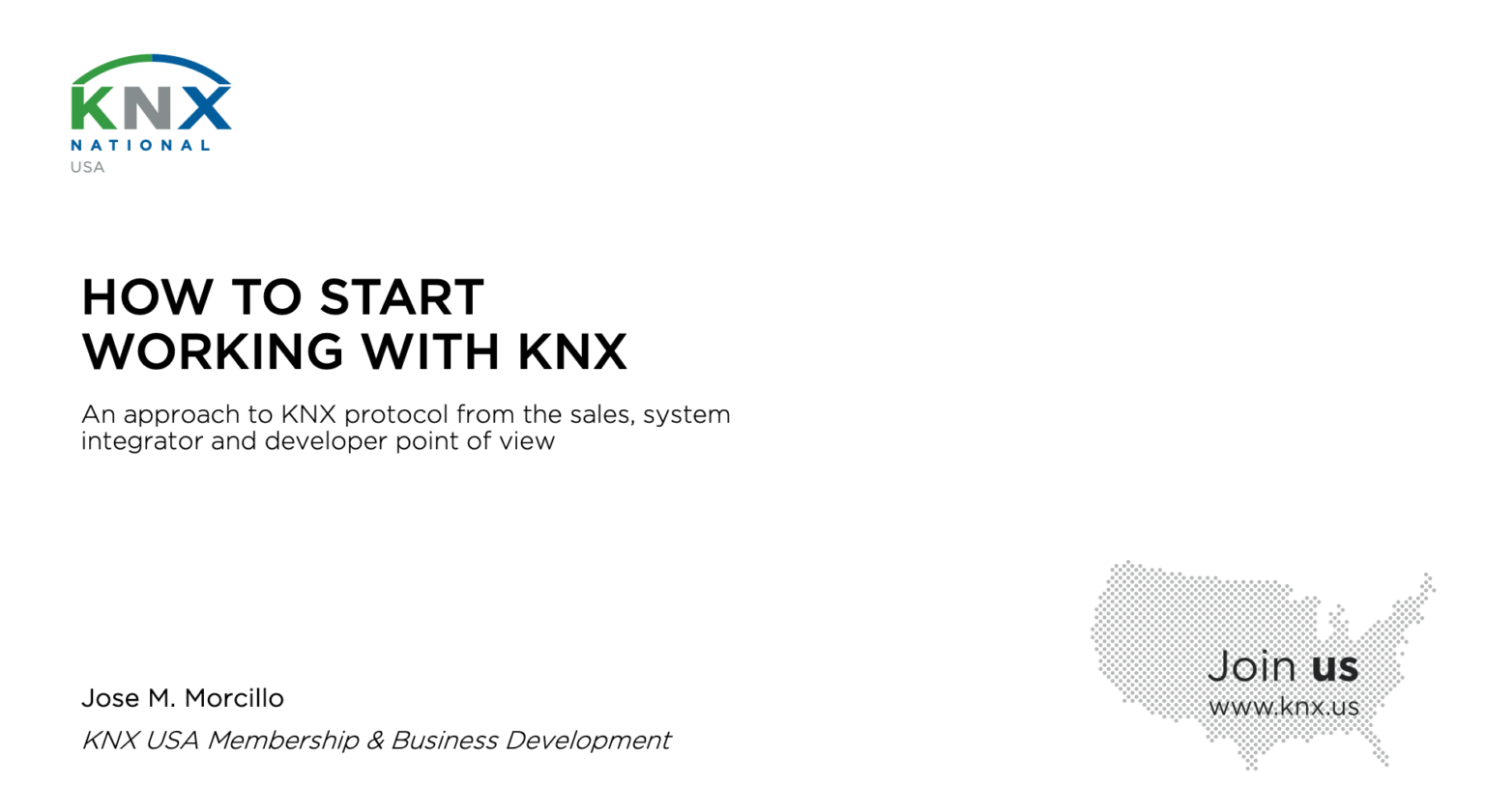 KNX Training - KNX in USA